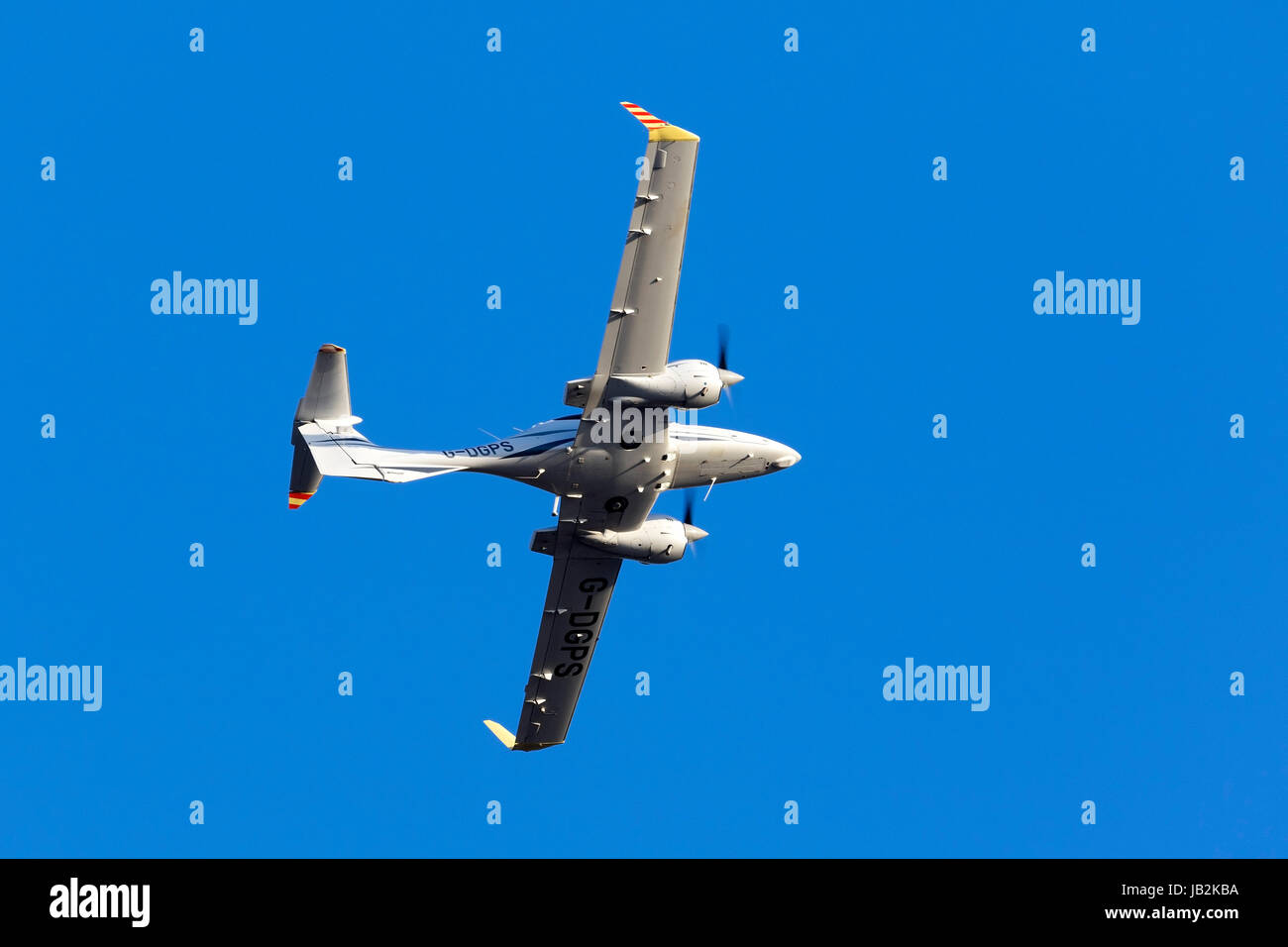Diamond DA-42 MPP Guardian [G-DGPS] performing a missed approach on ...