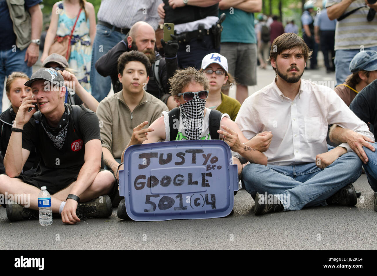 Refusing to leave hi-res stock photography and images - Alamy