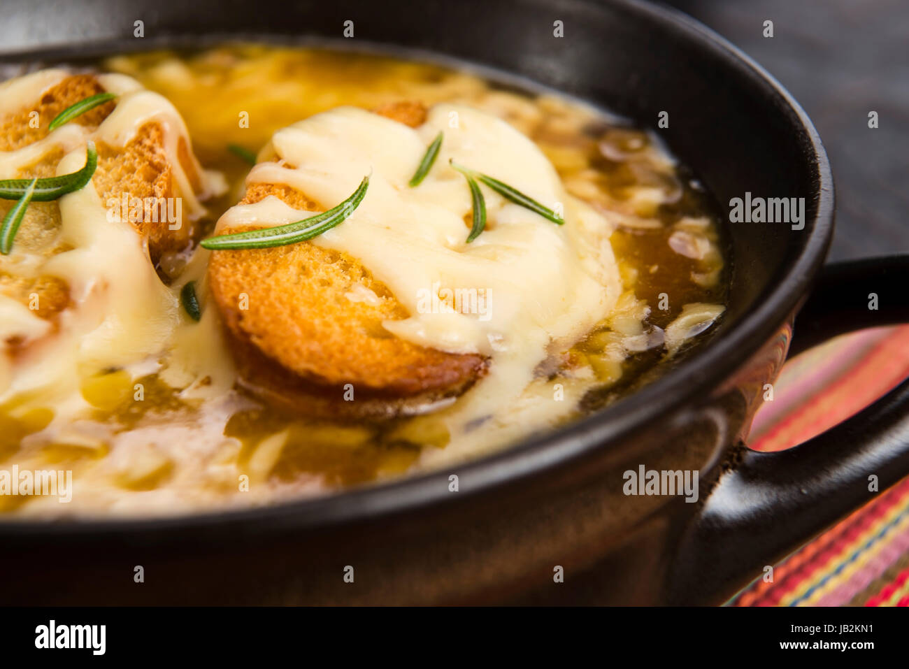 French onion soup Stock Photo - Alamy