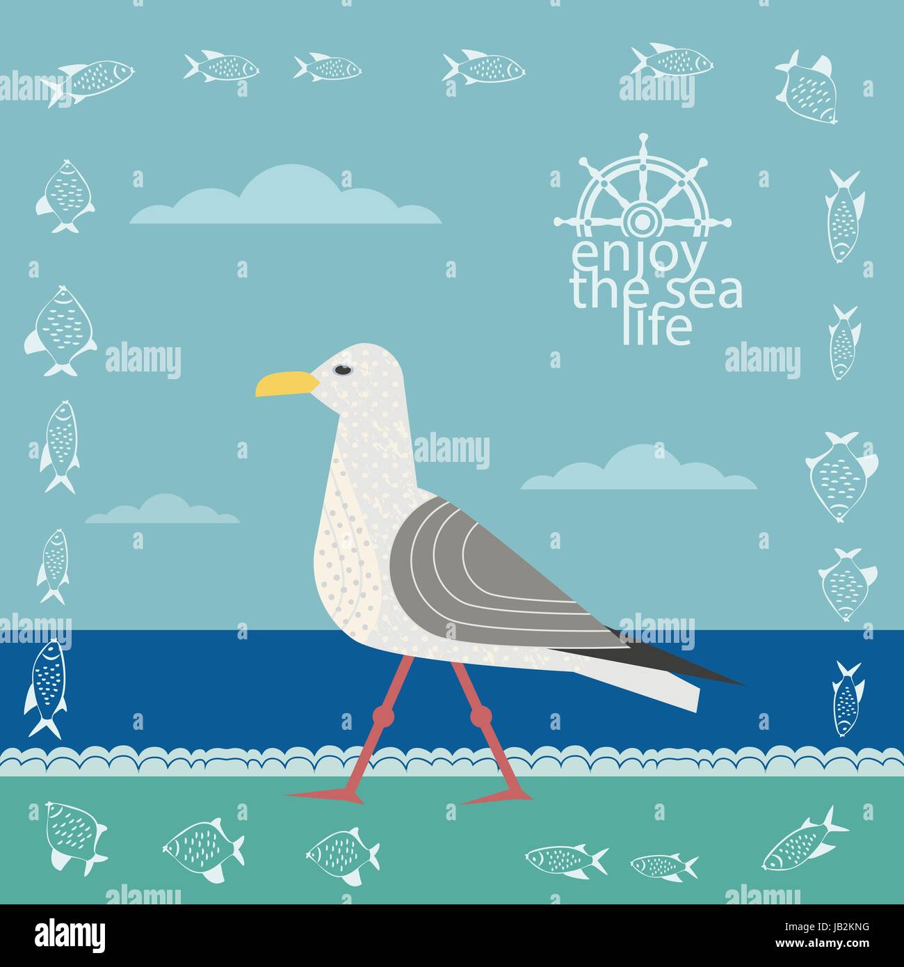 Nautical poster concept Stock Vector Image & Art - Alamy