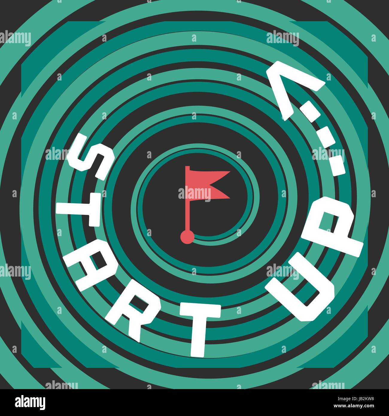 Red engine start Stock Vector Images - Alamy