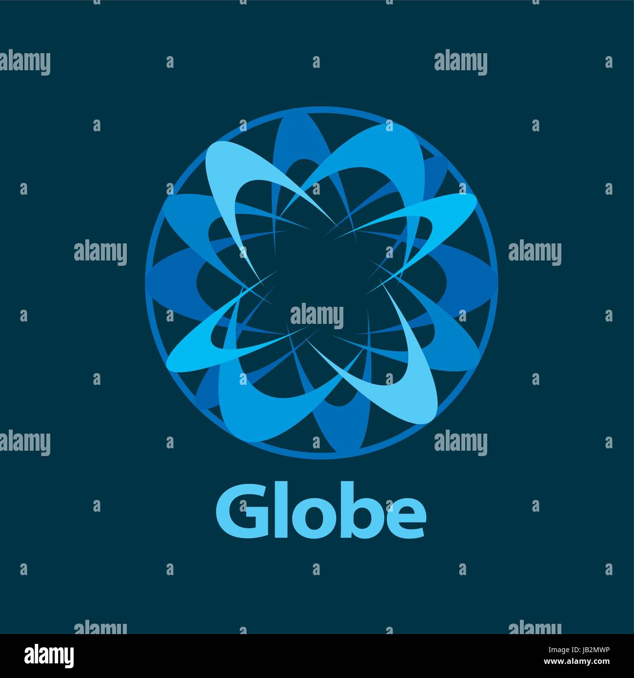 template logo design globe. Vector illustration icon Stock Vector Image ...