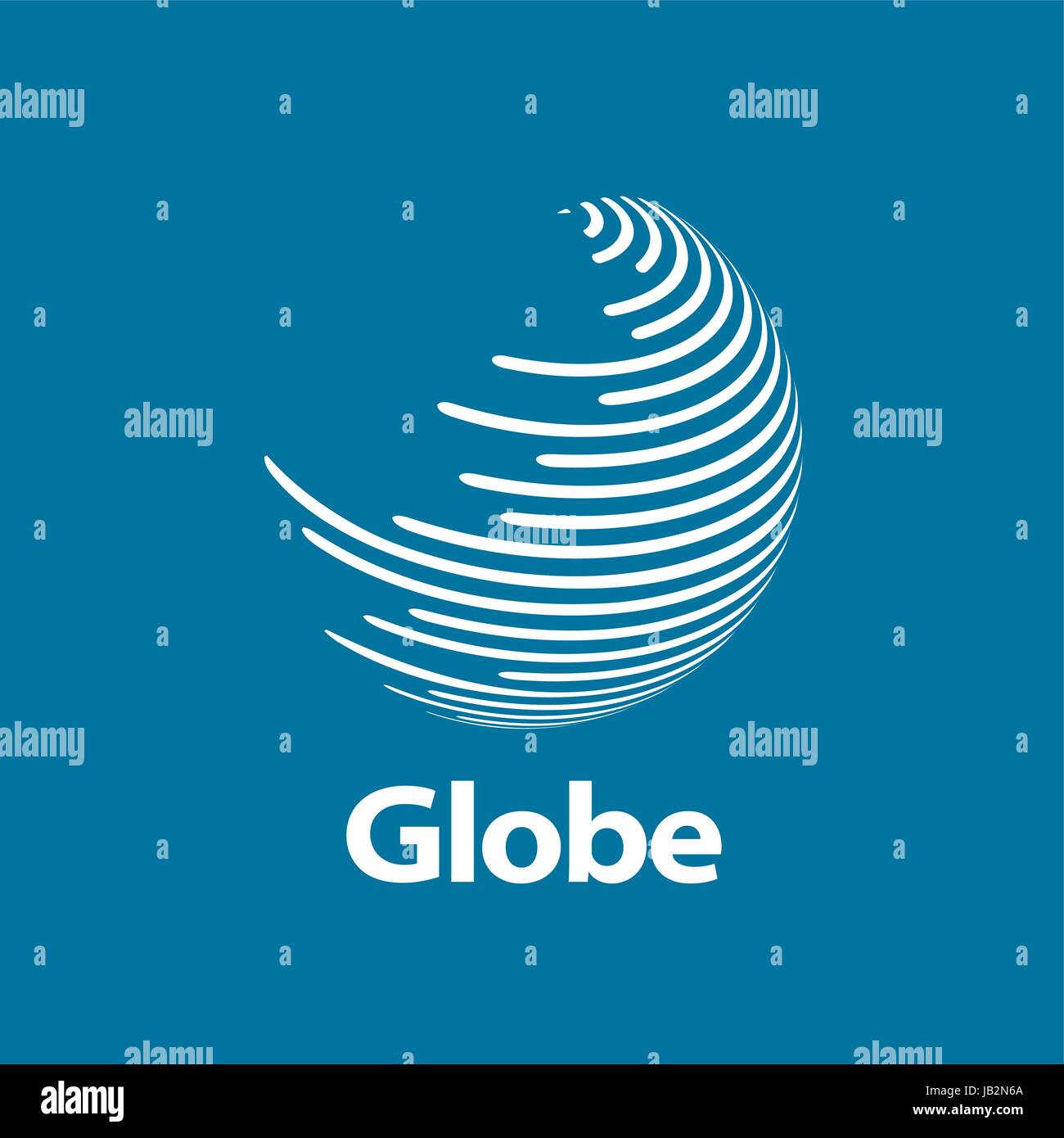 template logo design globe. Vector illustration icon Stock Vector Image ...