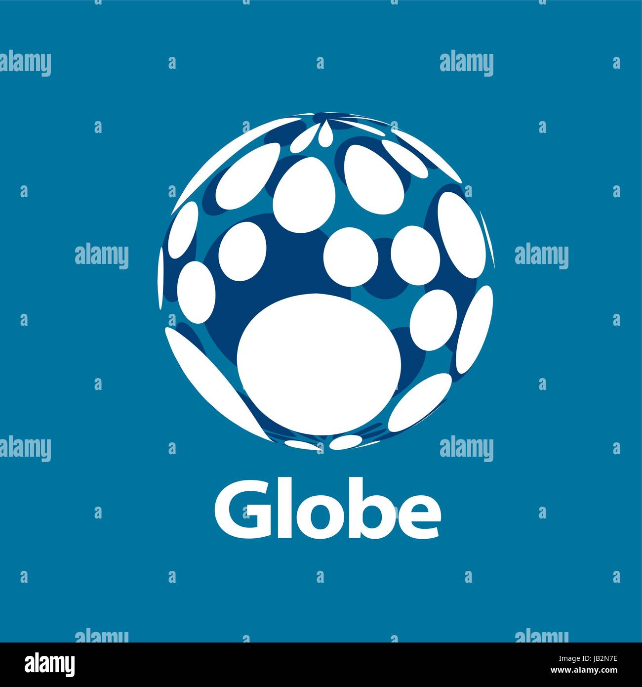 template logo design globe. Vector illustration icon Stock Vector Image ...
