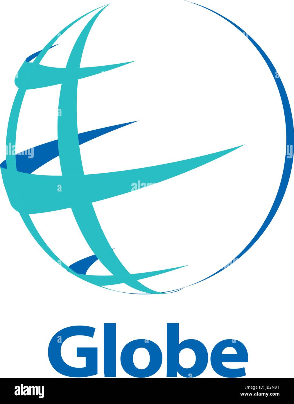 template logo design globe. Vector illustration icon Stock Vector Image ...