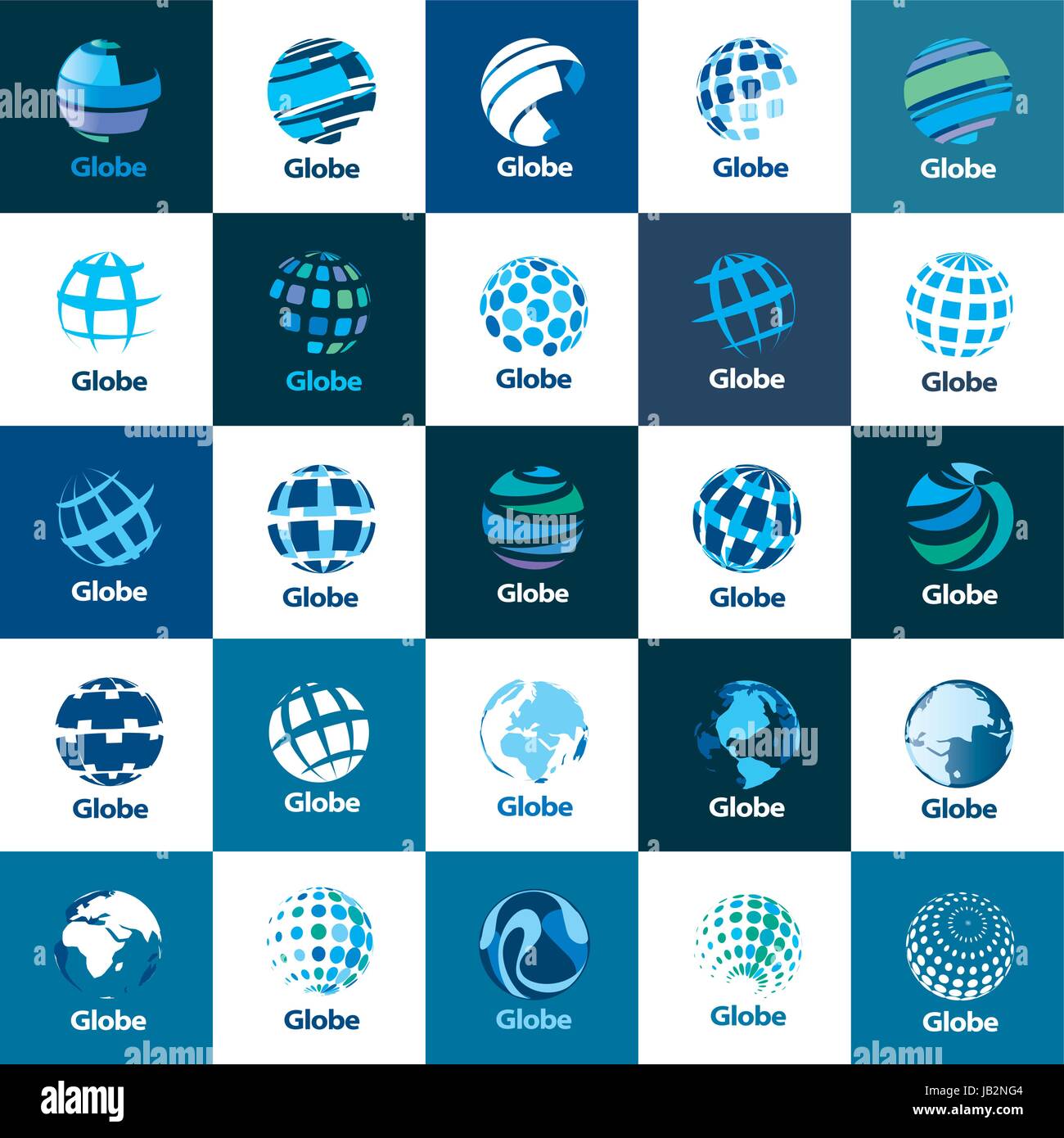 template logo design globe. Vector illustration icon Stock Vector Image ...