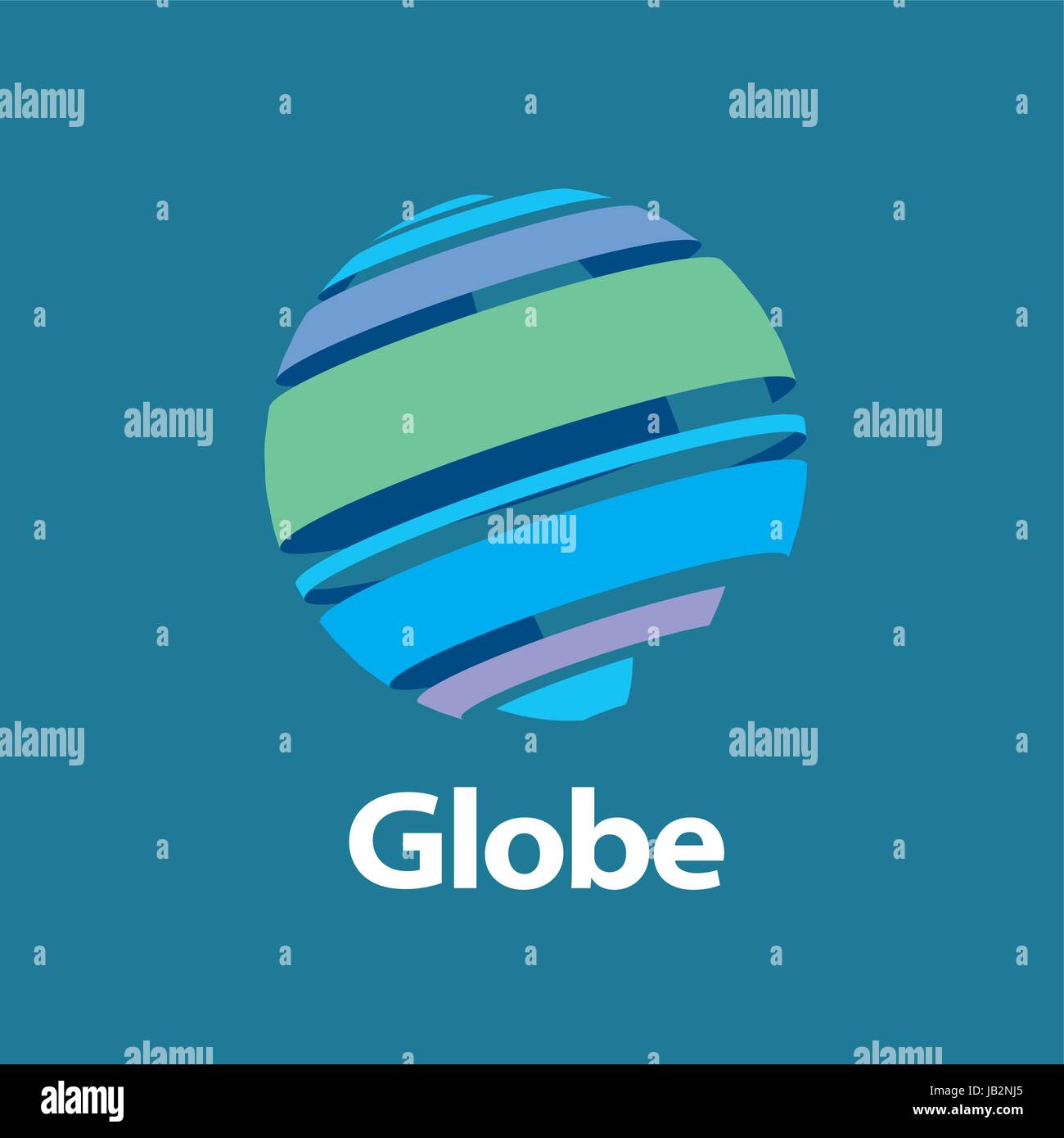 template logo design globe. Vector illustration icon Stock Vector Image ...