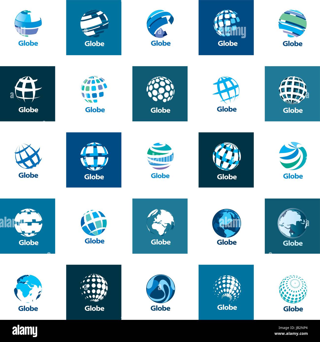 template logo design globe. Vector illustration icon Stock Vector Image ...