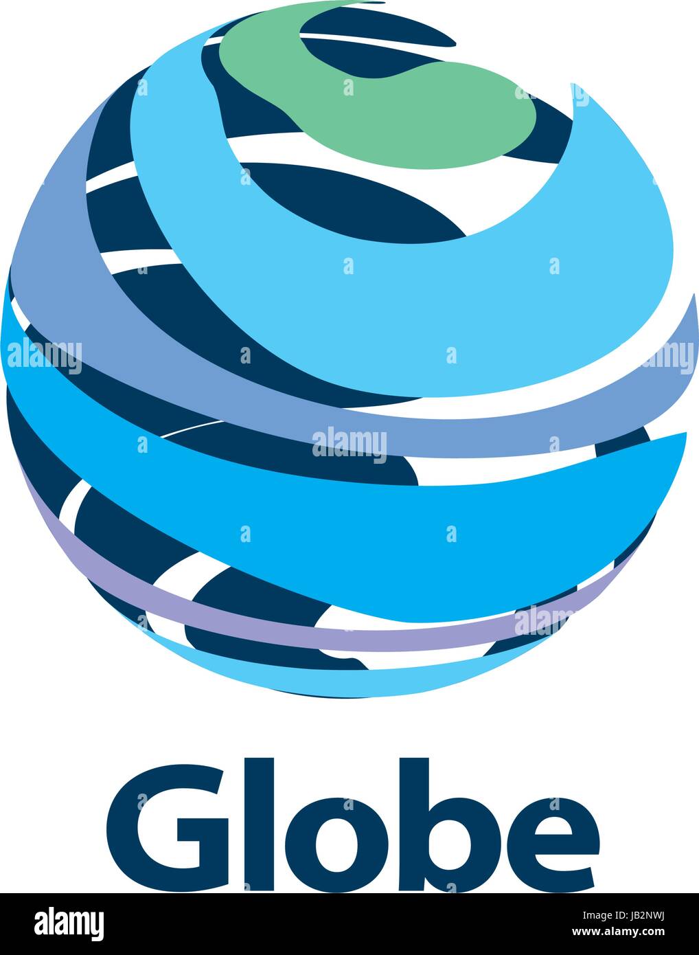 template logo design globe. Vector illustration icon Stock Vector Image ...