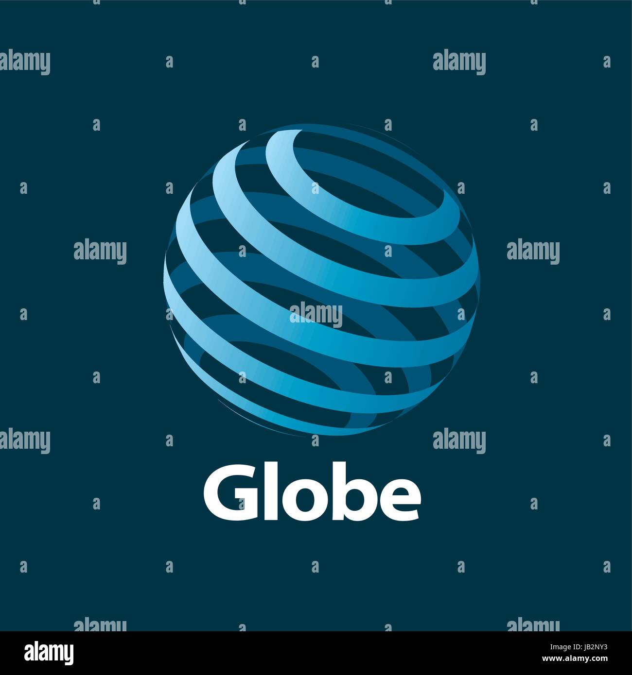 template logo design globe. Vector illustration icon Stock Vector Image ...