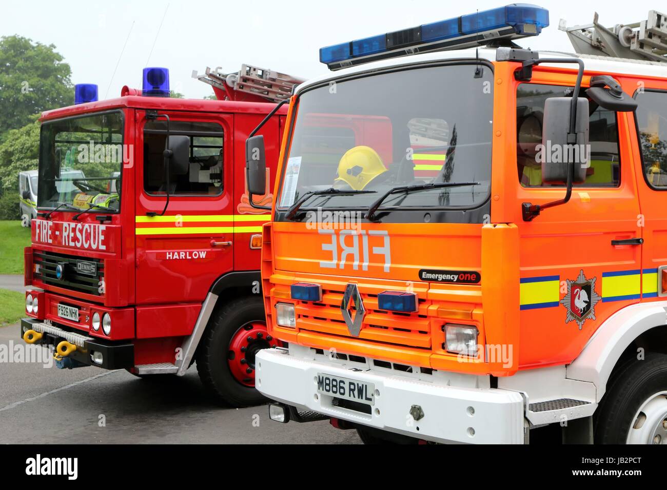 Vintage dennis fire engines hi-res stock photography and images - Alamy