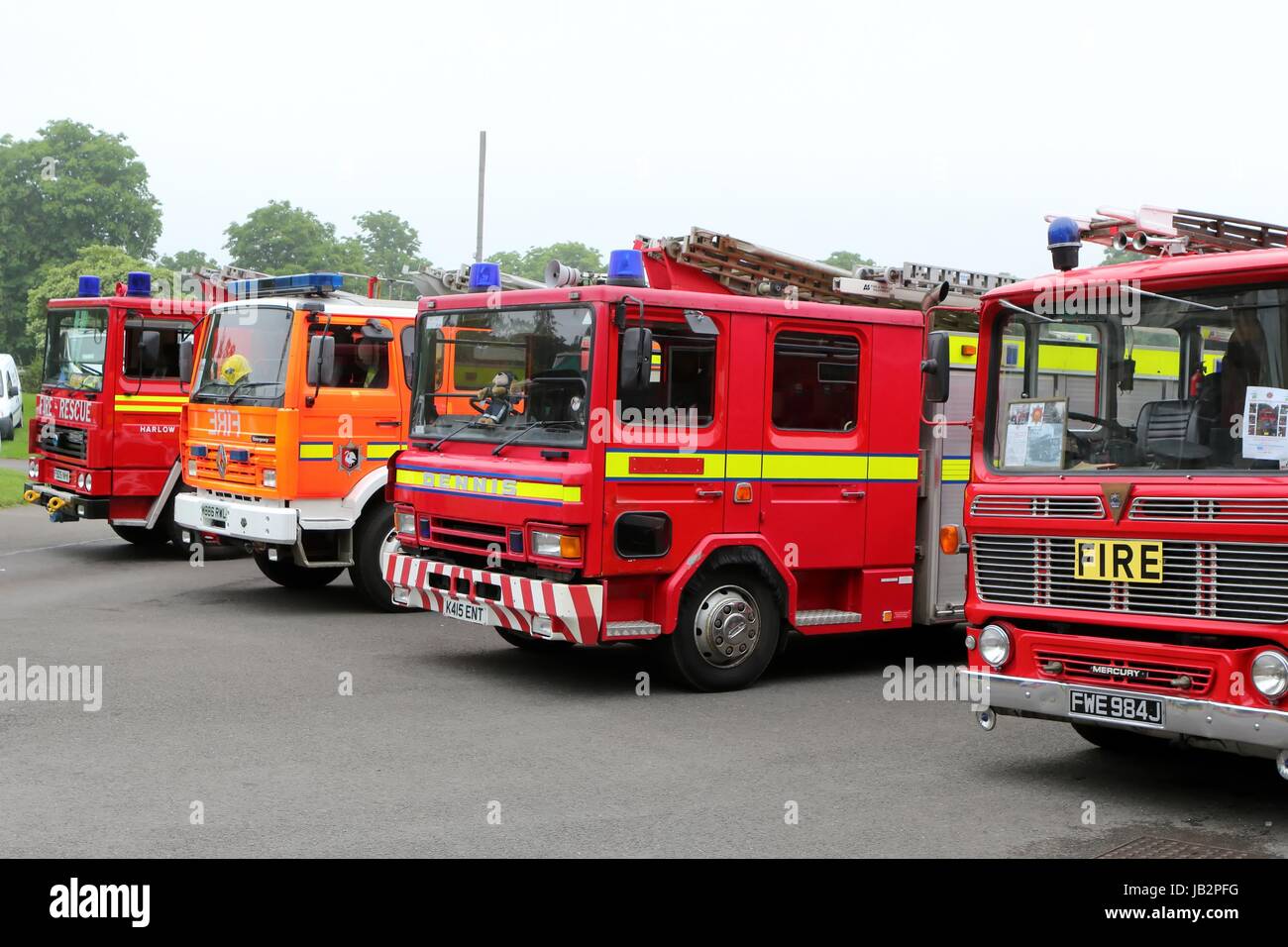 Vintage dennis fire engines hi-res stock photography and images - Alamy