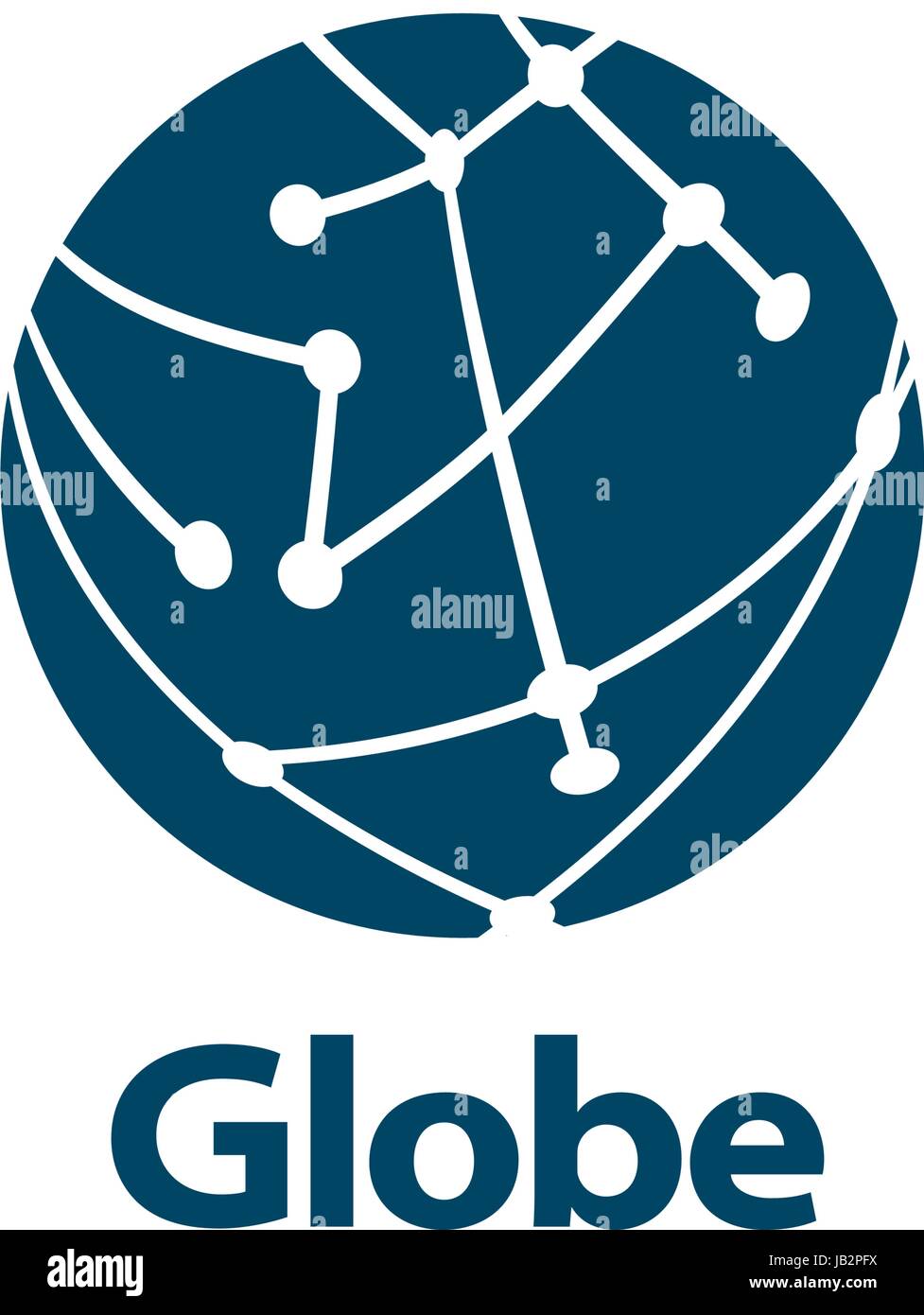 template logo design globe. Vector illustration icon Stock Vector Image ...