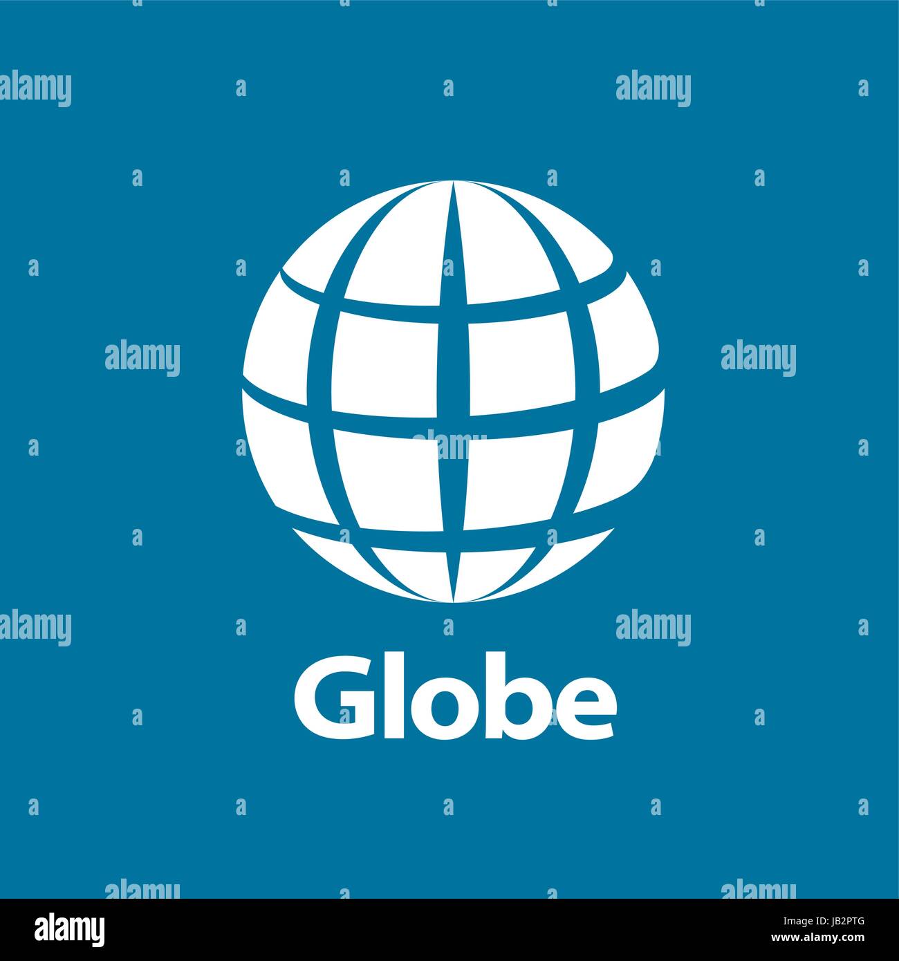 template logo design globe. Vector illustration icon Stock Vector Image ...