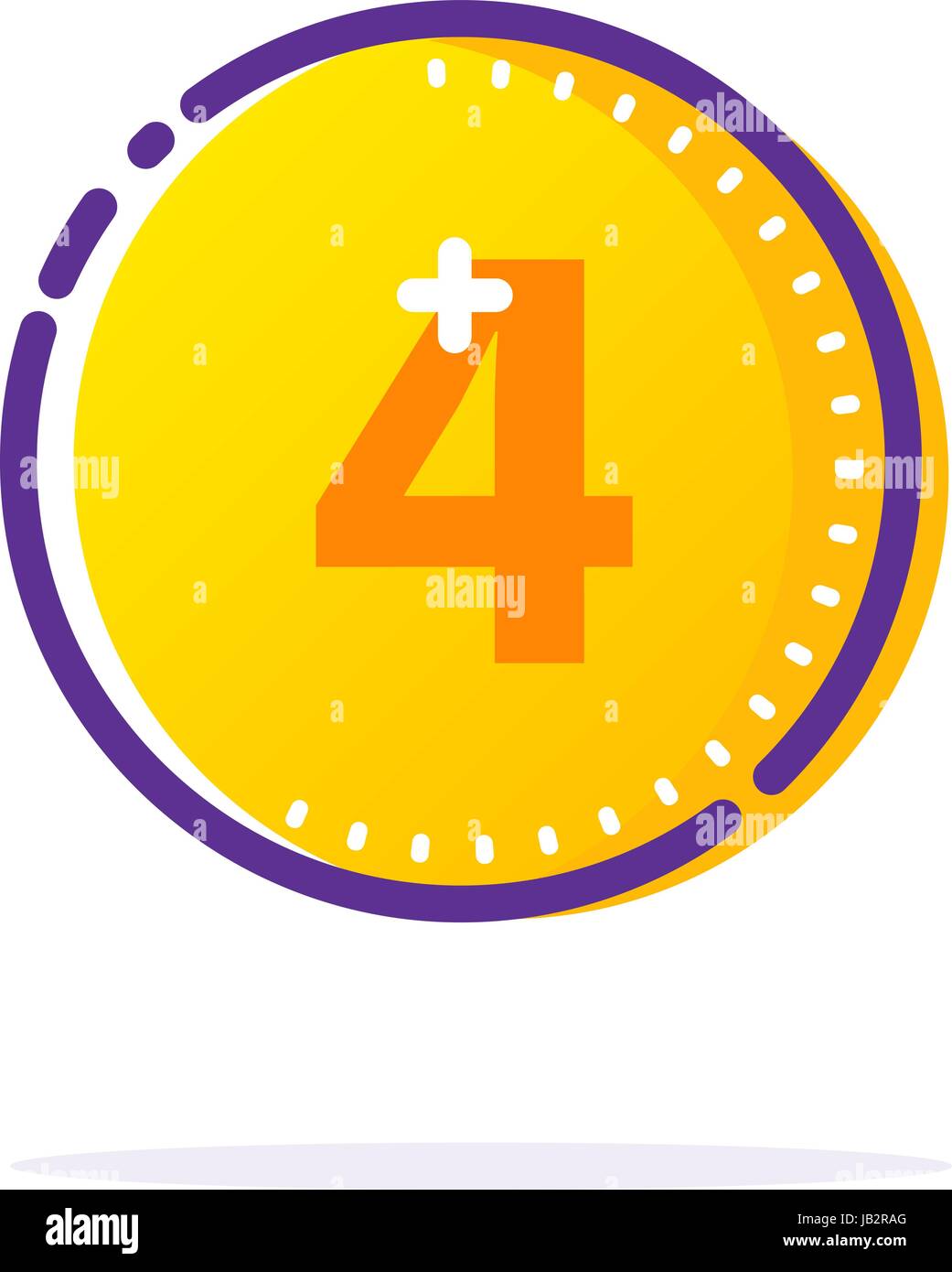 Four penny Stock Vector Images - Alamy