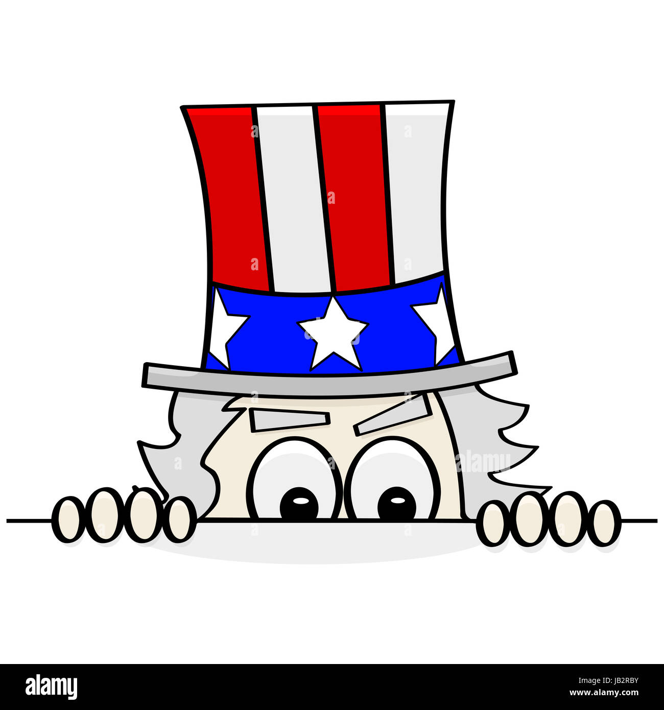 Uncle Sam Cartoon Drawing