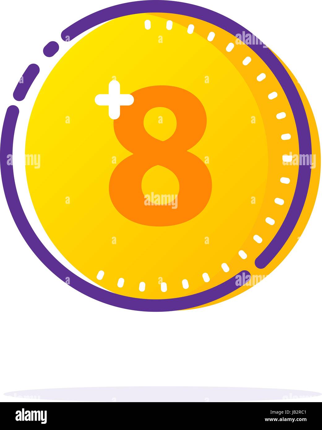 Eight penny Stock Vector Images - Alamy