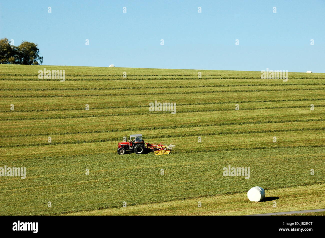 hay rake with circle Stock Photo - Alamy