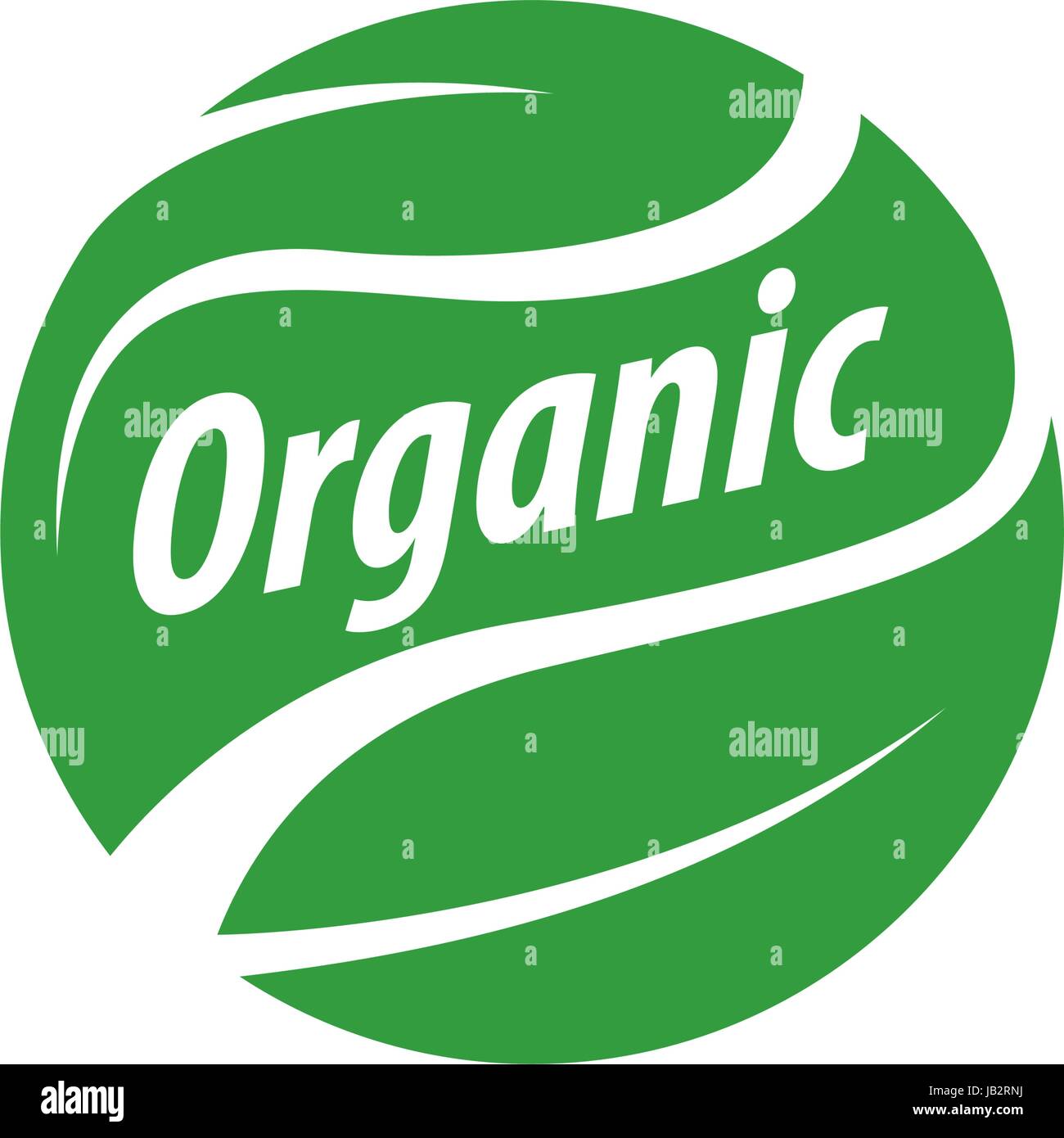 template logo design organic. Vector illustration icon Stock Vector ...