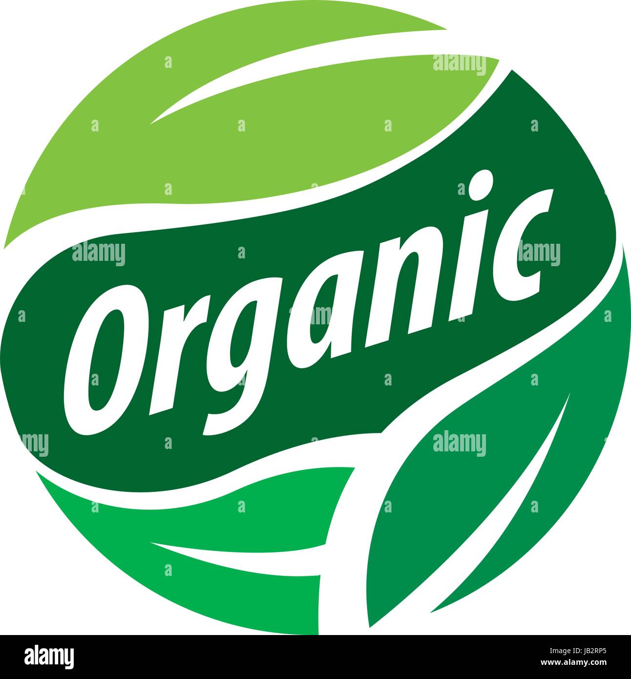 template logo design organic. Vector illustration icon Stock Vector ...