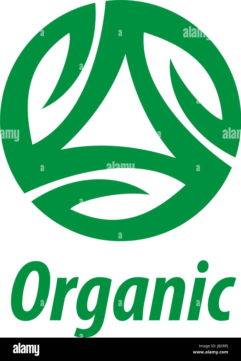 template logo design organic. Vector illustration icon Stock Vector ...