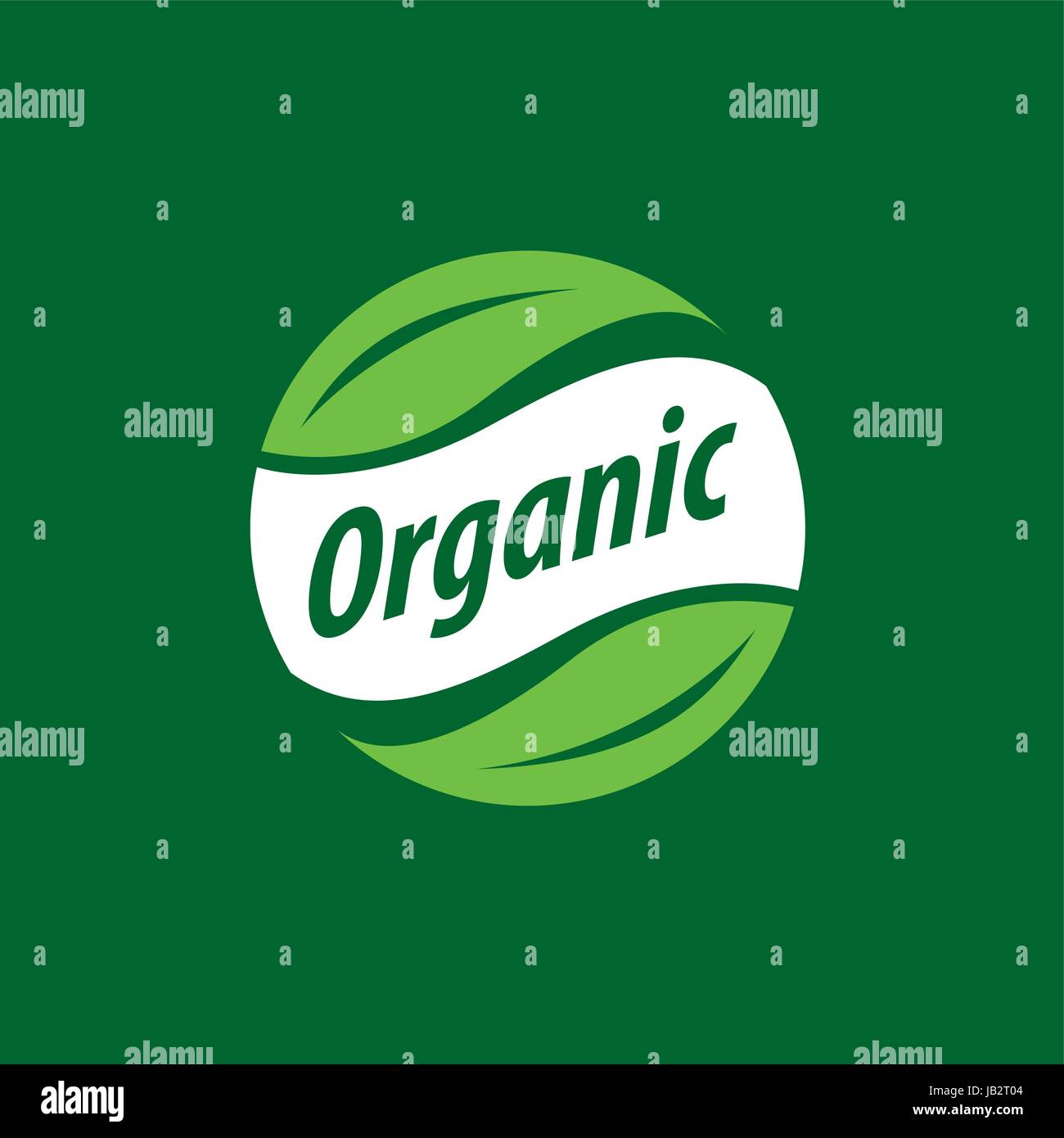 template logo design organic. Vector illustration icon Stock Vector ...