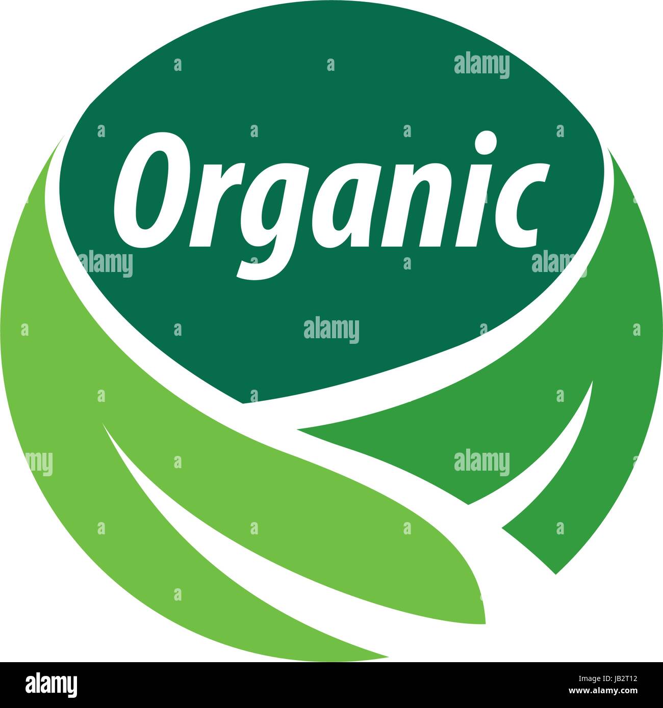 template logo design organic. Vector illustration icon Stock Vector ...