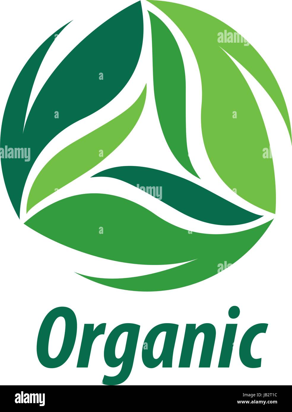 template logo design organic. Vector illustration icon Stock Vector ...