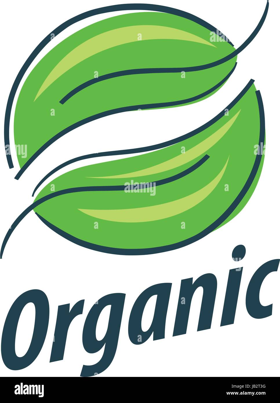 template logo design organic. Vector illustration icon Stock Vector ...