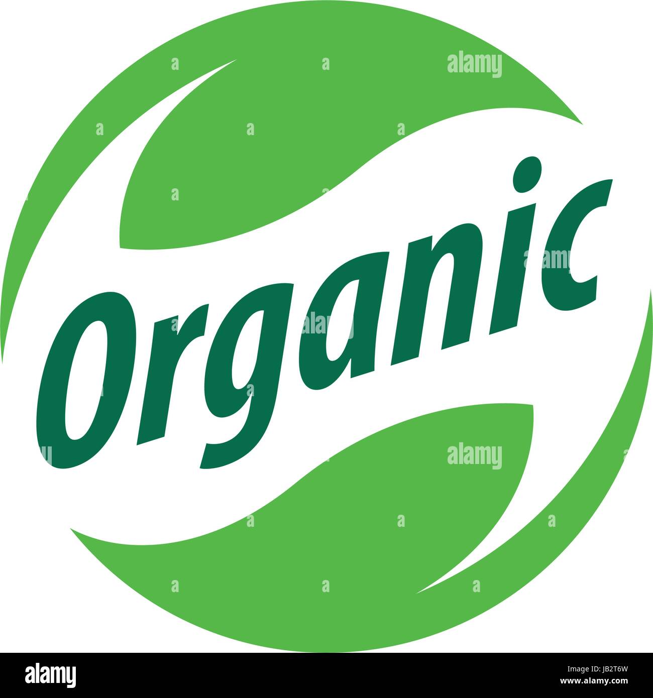 template logo design organic. Vector illustration icon Stock Vector ...