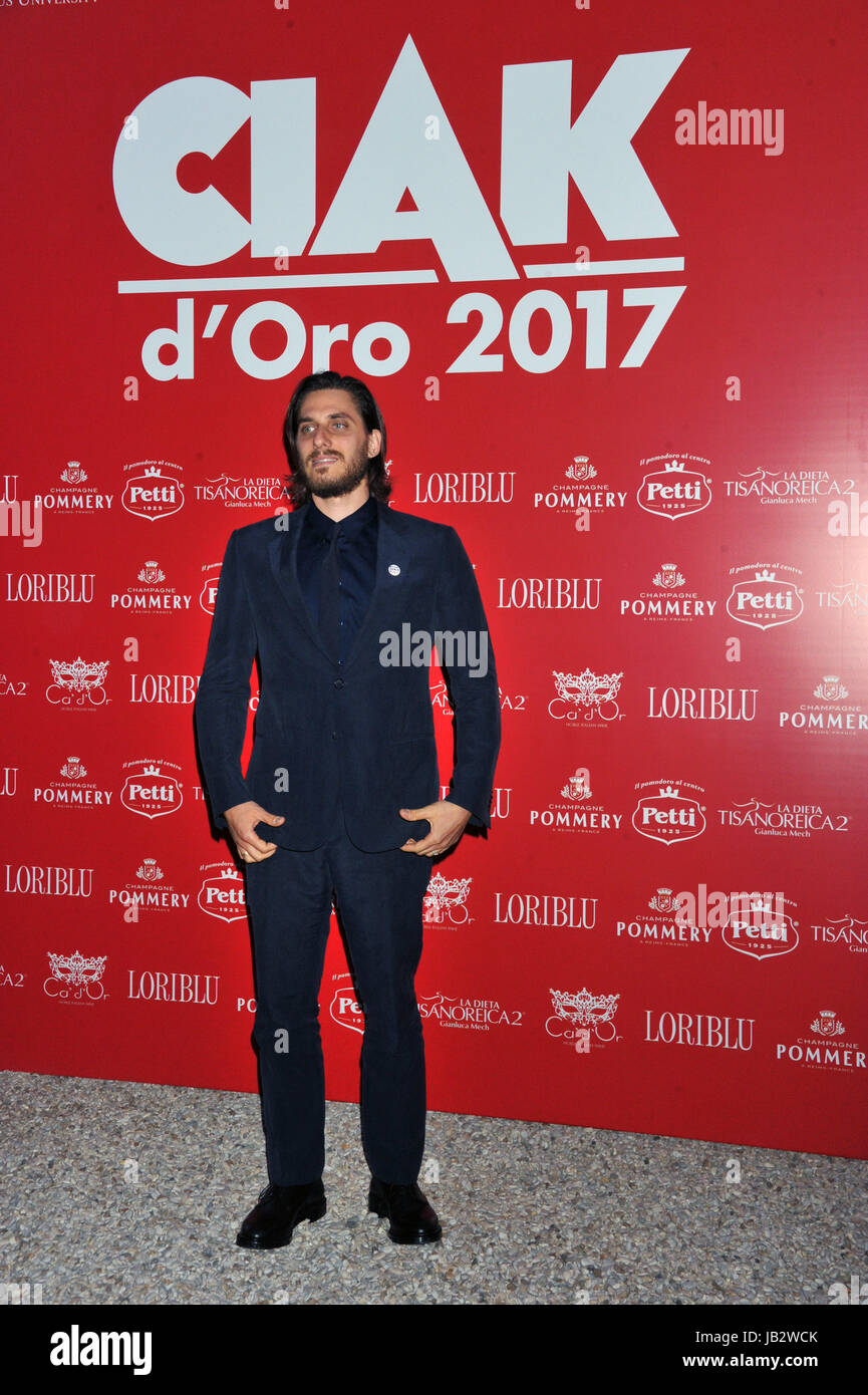 Roma, Red Carpet "Ciak D'Oro" . Pictured : Luca Marinelli Stock Photo ...