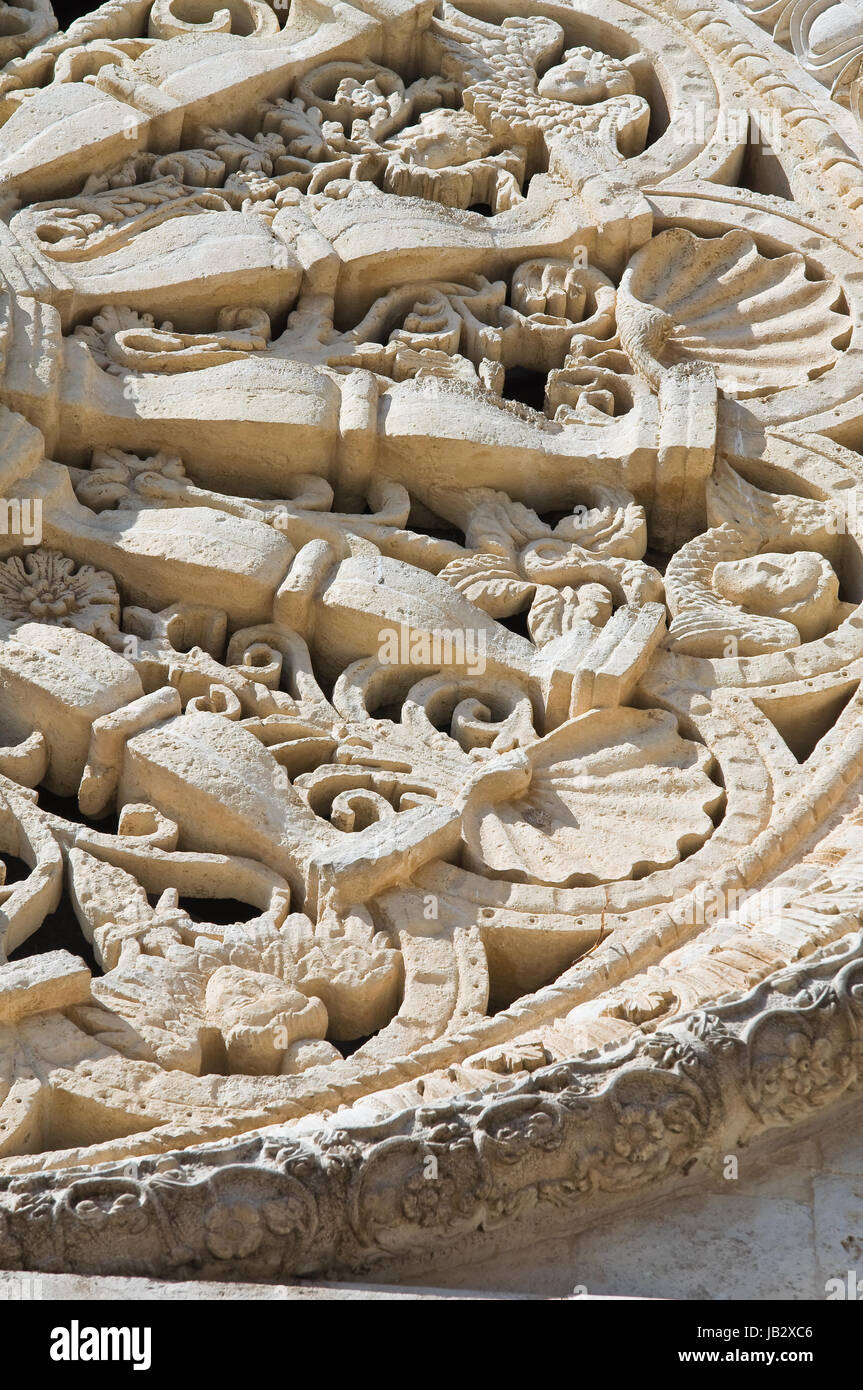 St. Eustachio Cathedral. Acquaviva delle Fonti. Puglia. Italy Stock ...