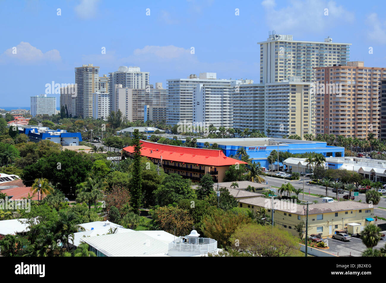 Aerial florida seaside architecture hi-res stock photography and images ...
