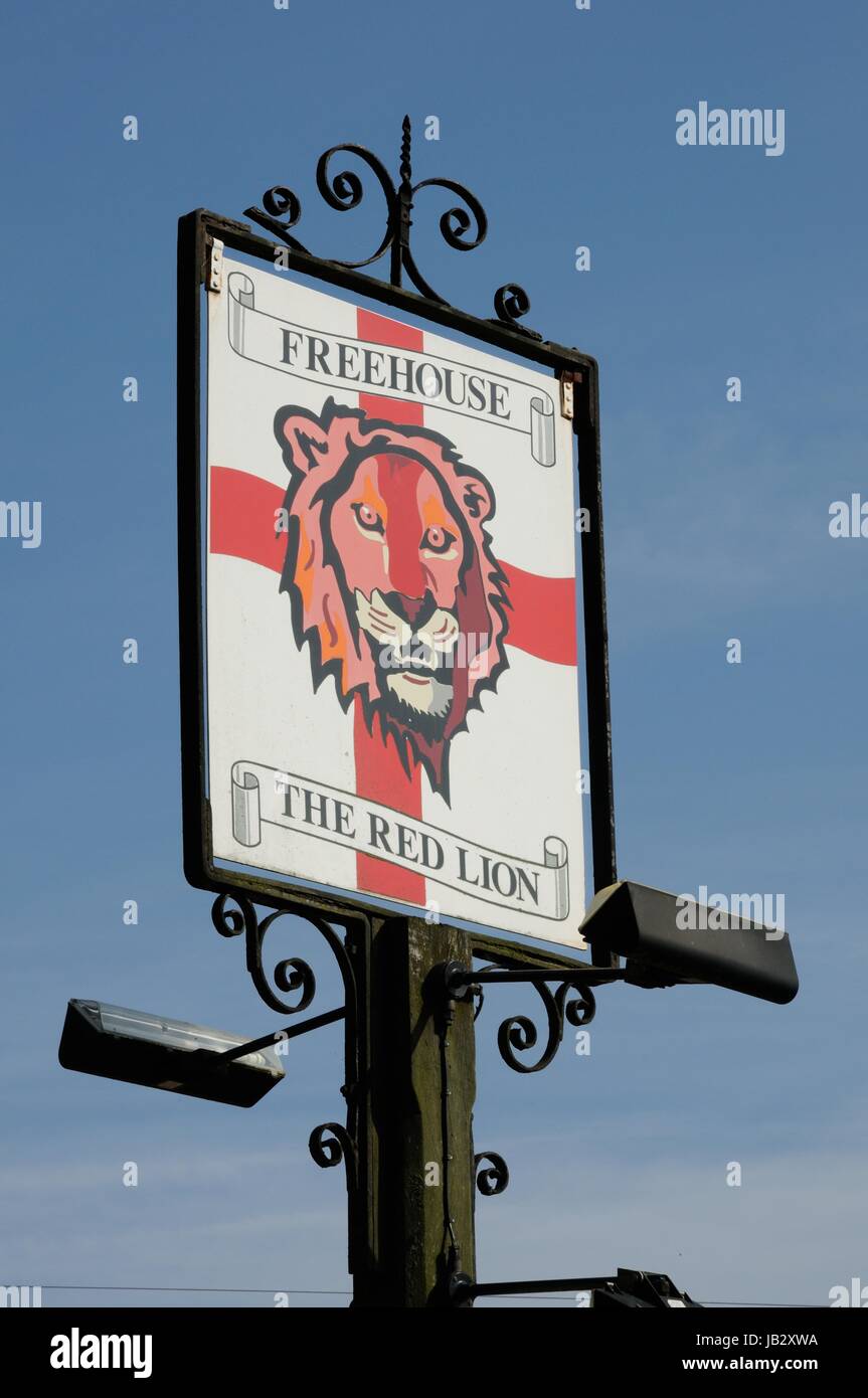 The lion sign hi-res stock photography and images - Alamy