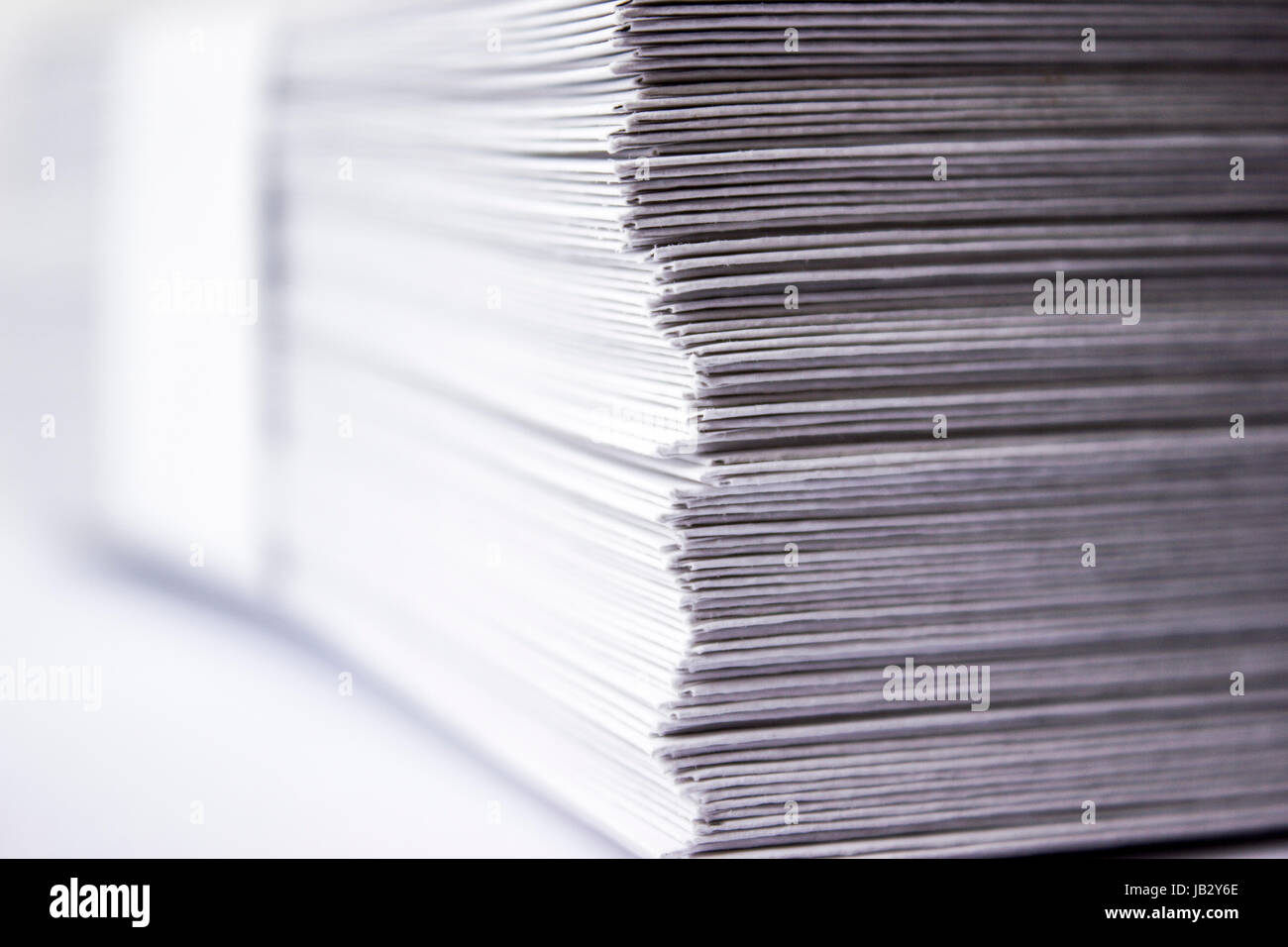 Stack of blank envelopes shot as a texture Stock Photo - Alamy