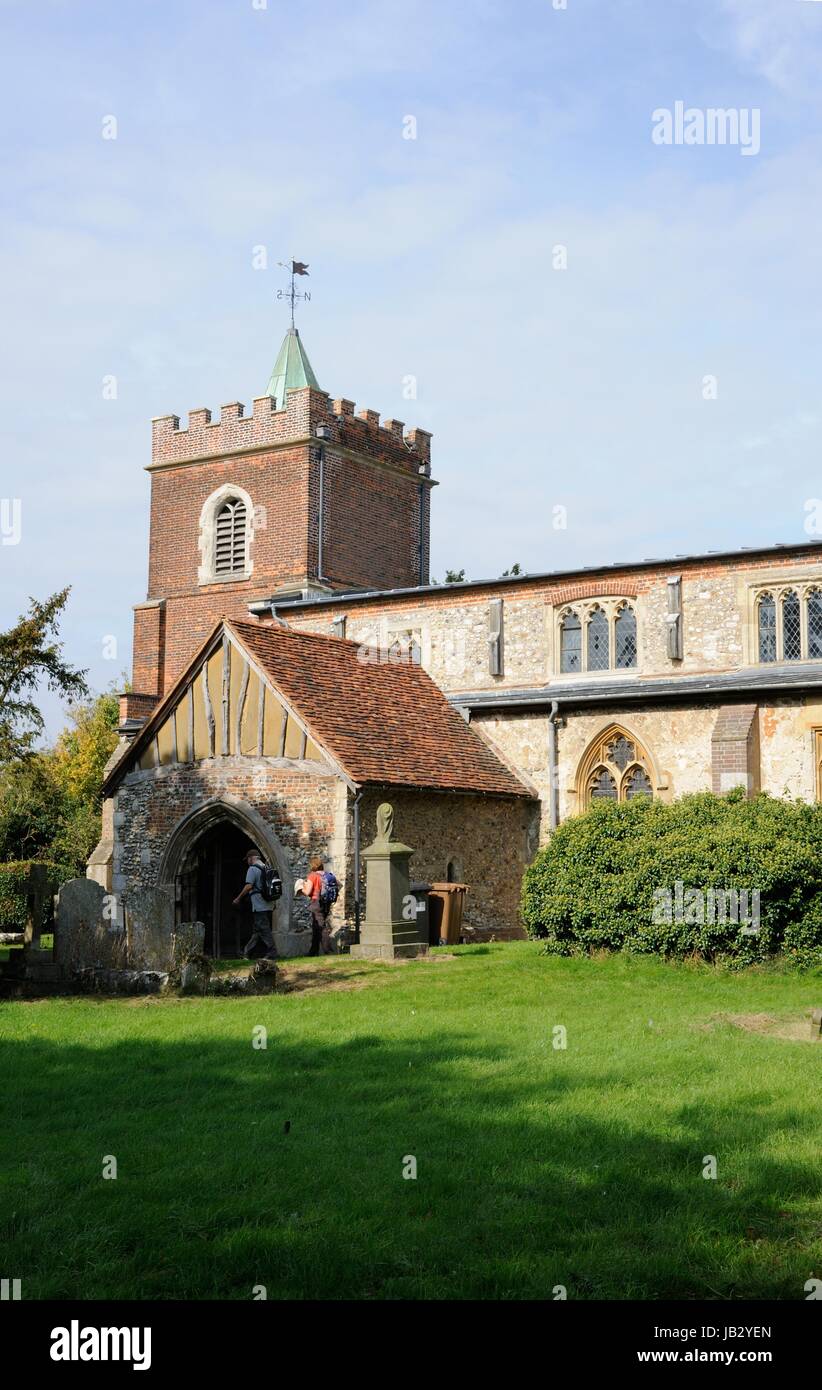 St Mary Magdalene Church, Great Offley, Hertfordshire, dates to the ...