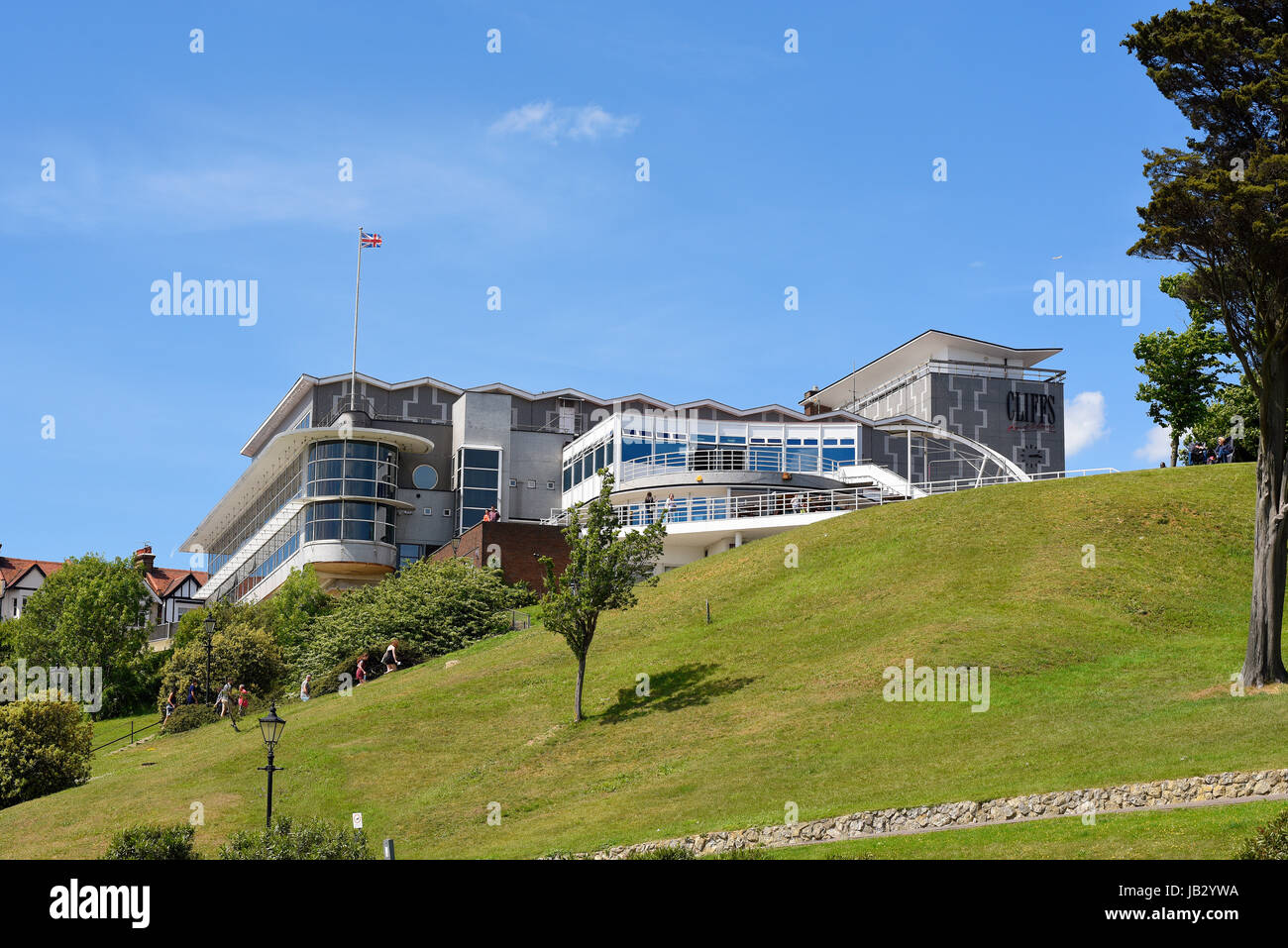 Cliffs Pavilion at Westcliff on Sea, Essex, owned by Southend Borough ...