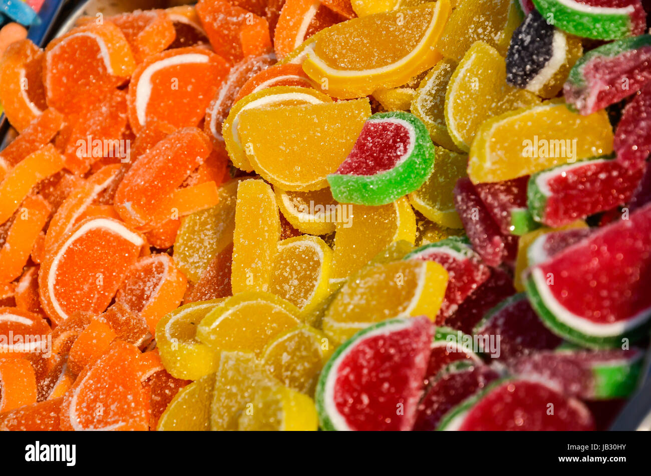 Colorful gummy candies Stock Photo - Alamy