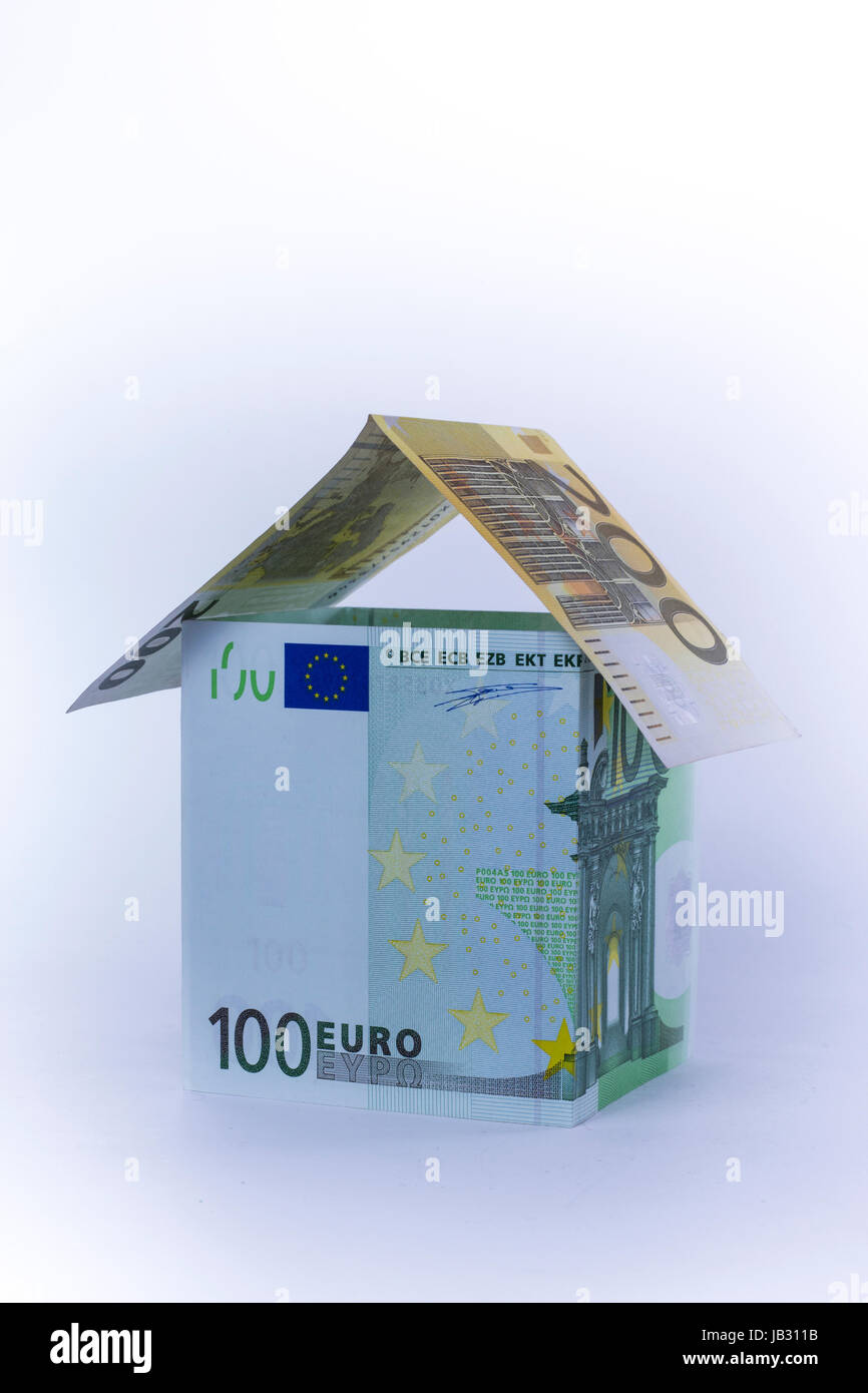 euro house 100 200 Stock Photo - Alamy