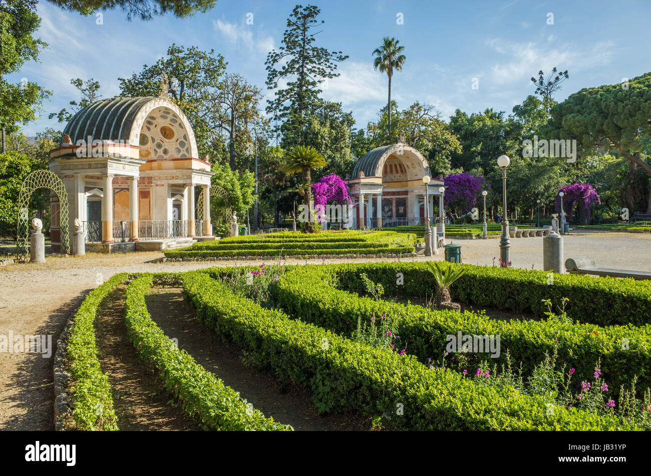 Park Villa Giulia in Palermo; Italy Stock Photo - Alamy