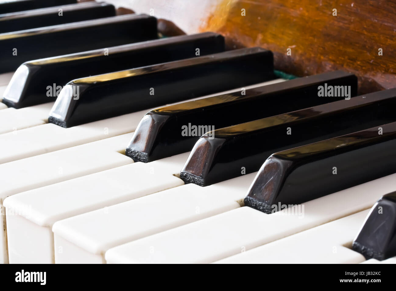 Old piano keyboard Stock Photo - Alamy