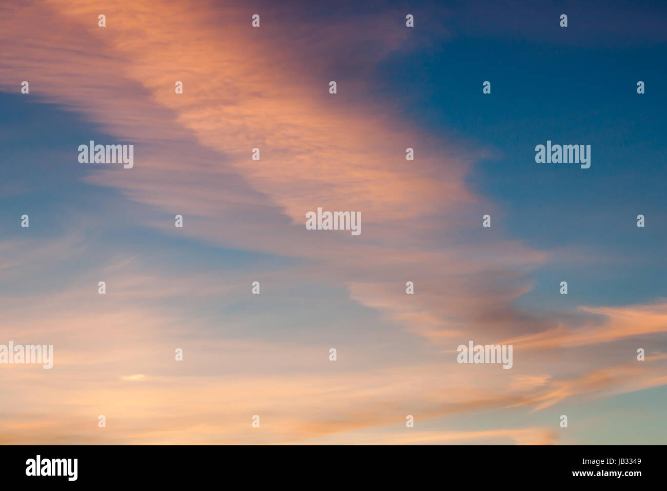 Bright colors in a beautiful sky background Stock Photo - Alamy