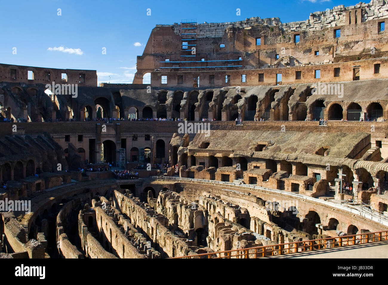Ancient ruins of great stadium Colosseum, Rome, Italy Stock Photo - Alamy
