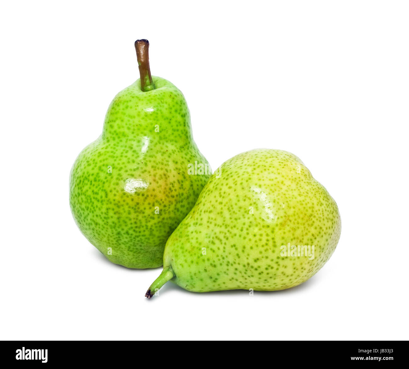 Fresh pears isolated on white background Stock Photo - Alamy