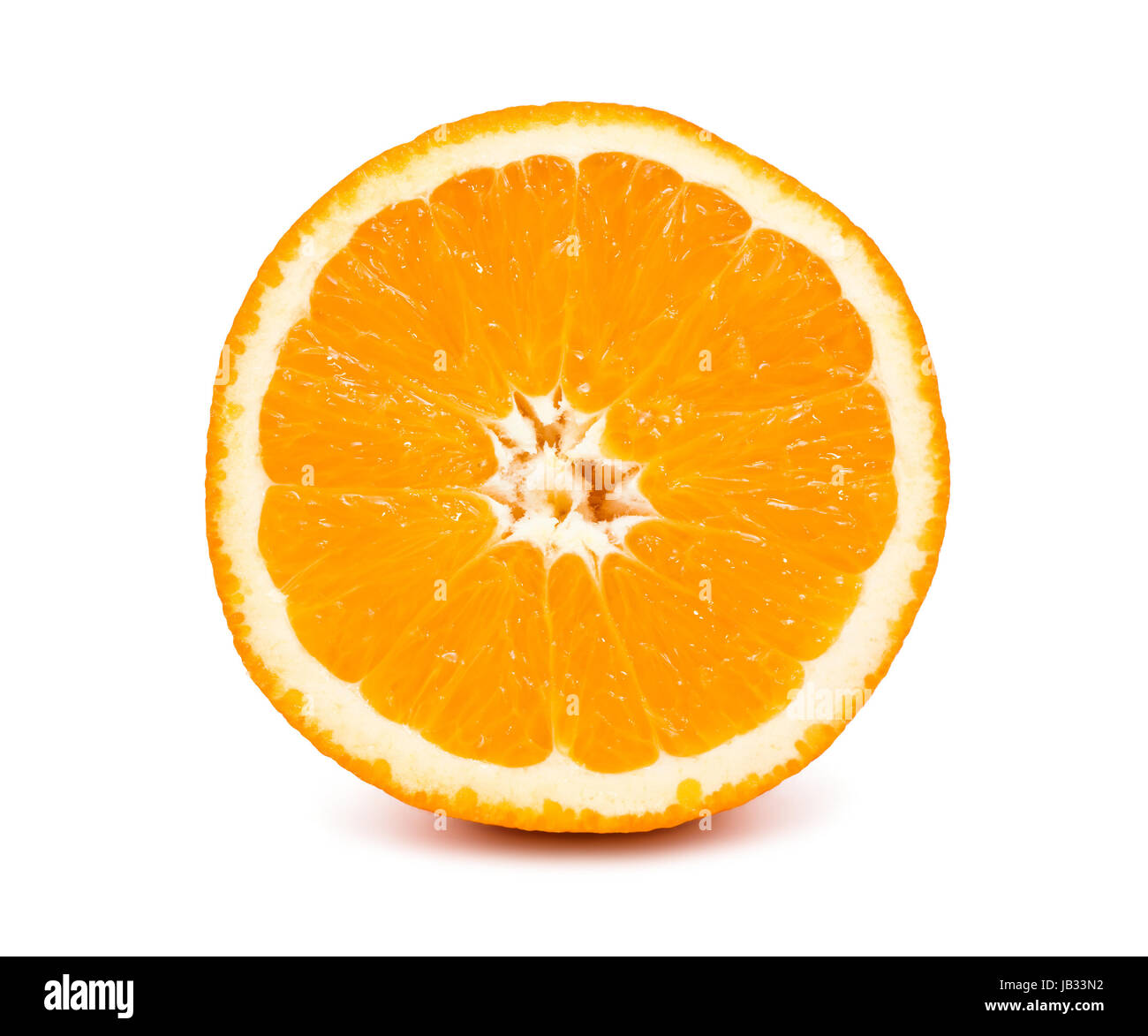 Orange isolated on white background Stock Photo - Alamy
