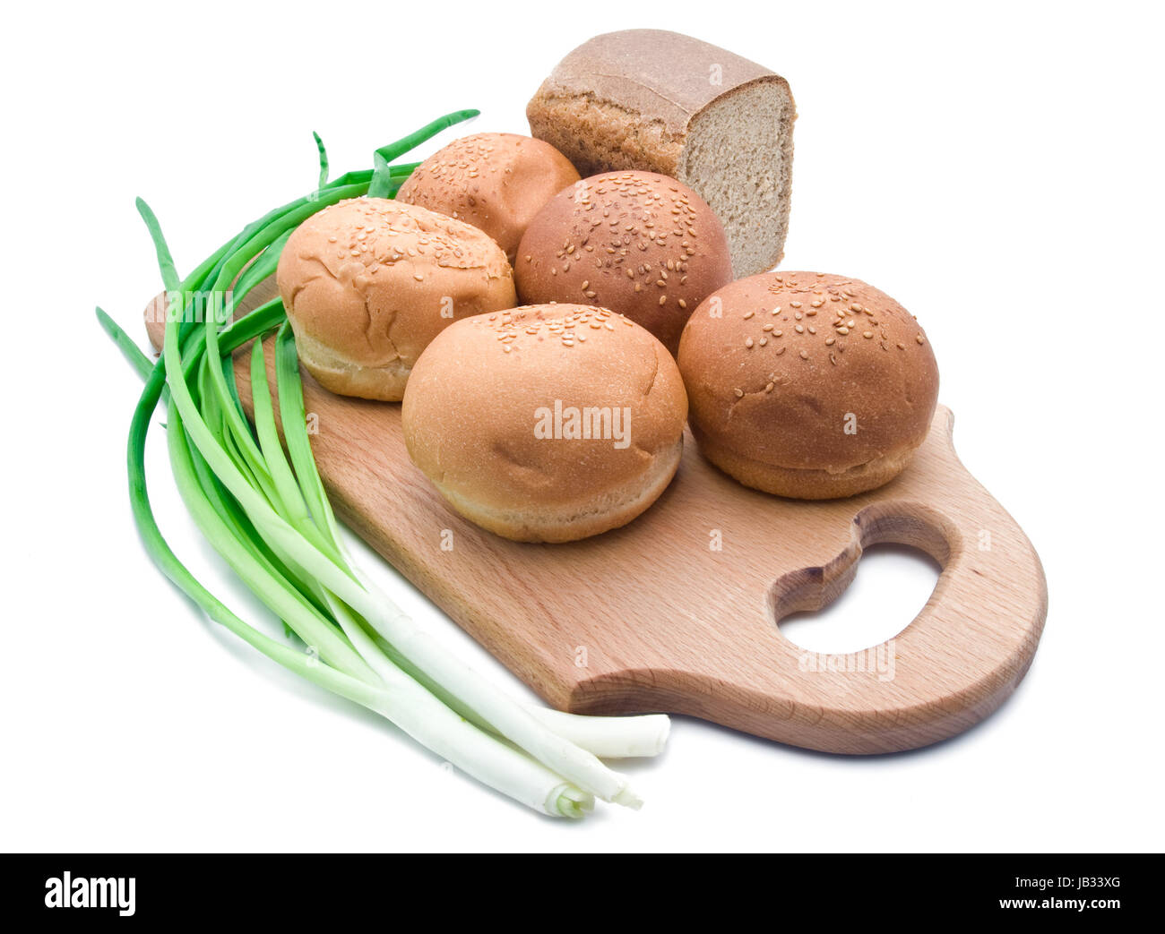Bread and onion Stock Photo - Alamy