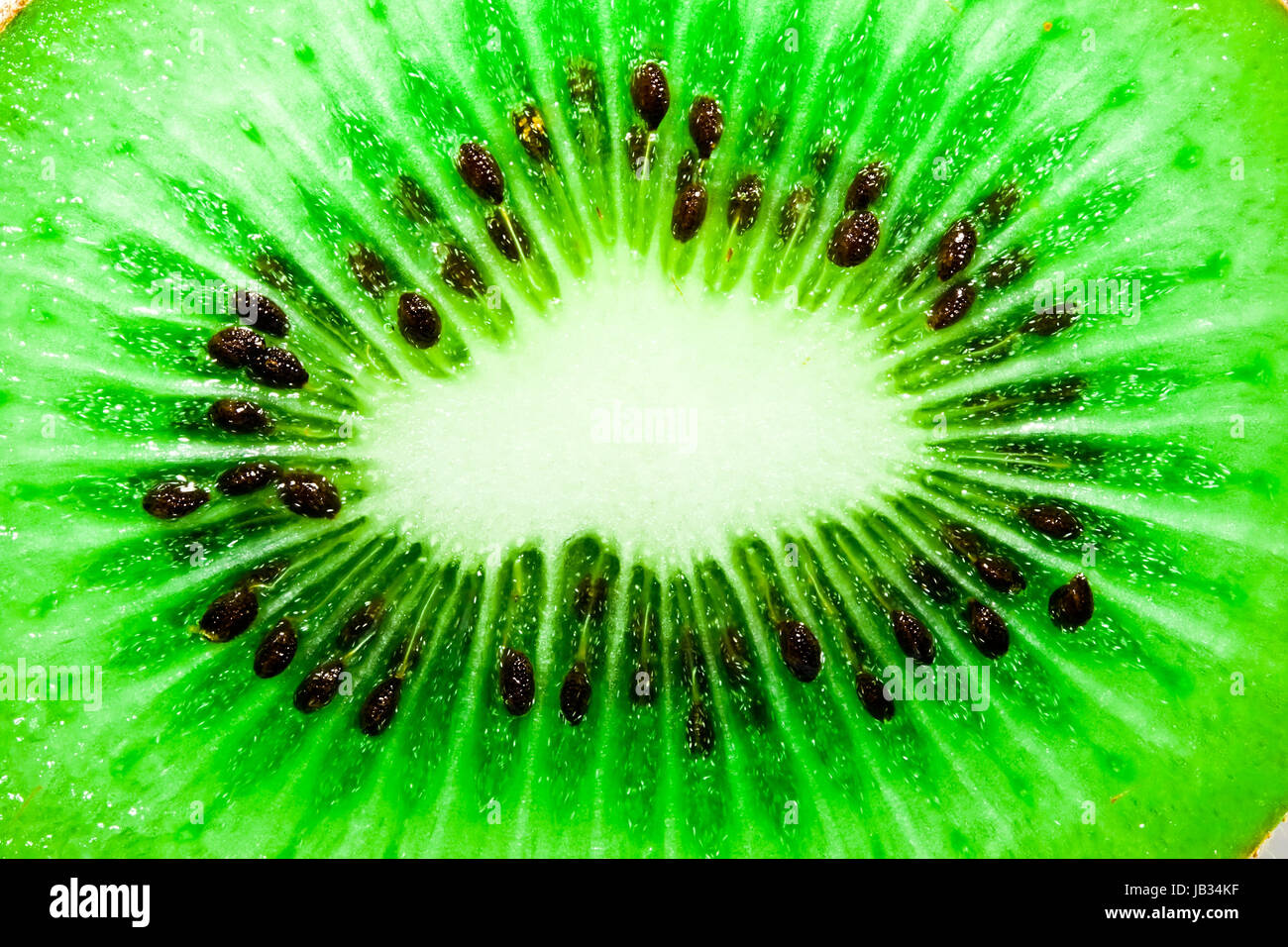 Macro photo of a fresh kiwi Stock Photo - Alamy