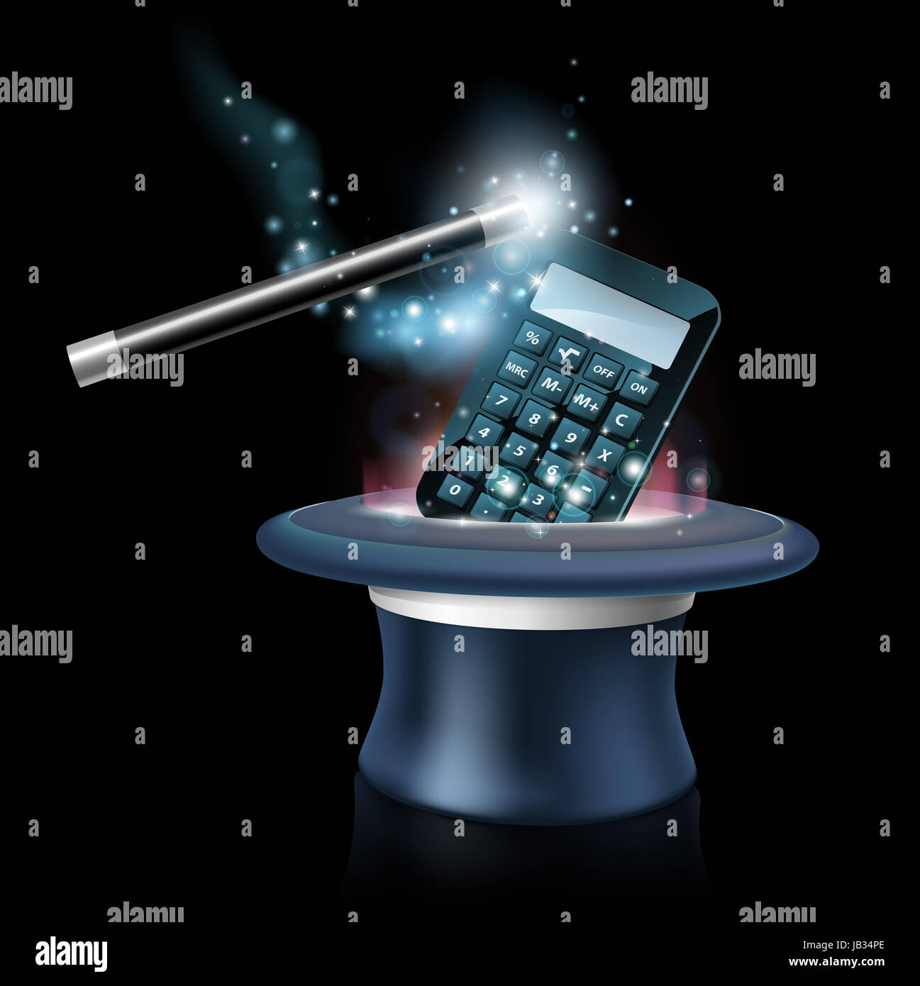 Cartoon Magic Wand Stars Vector High Resolution Stock Photography and ...