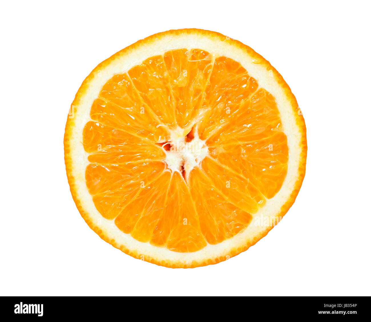 Orange isolated on white background Stock Photo - Alamy