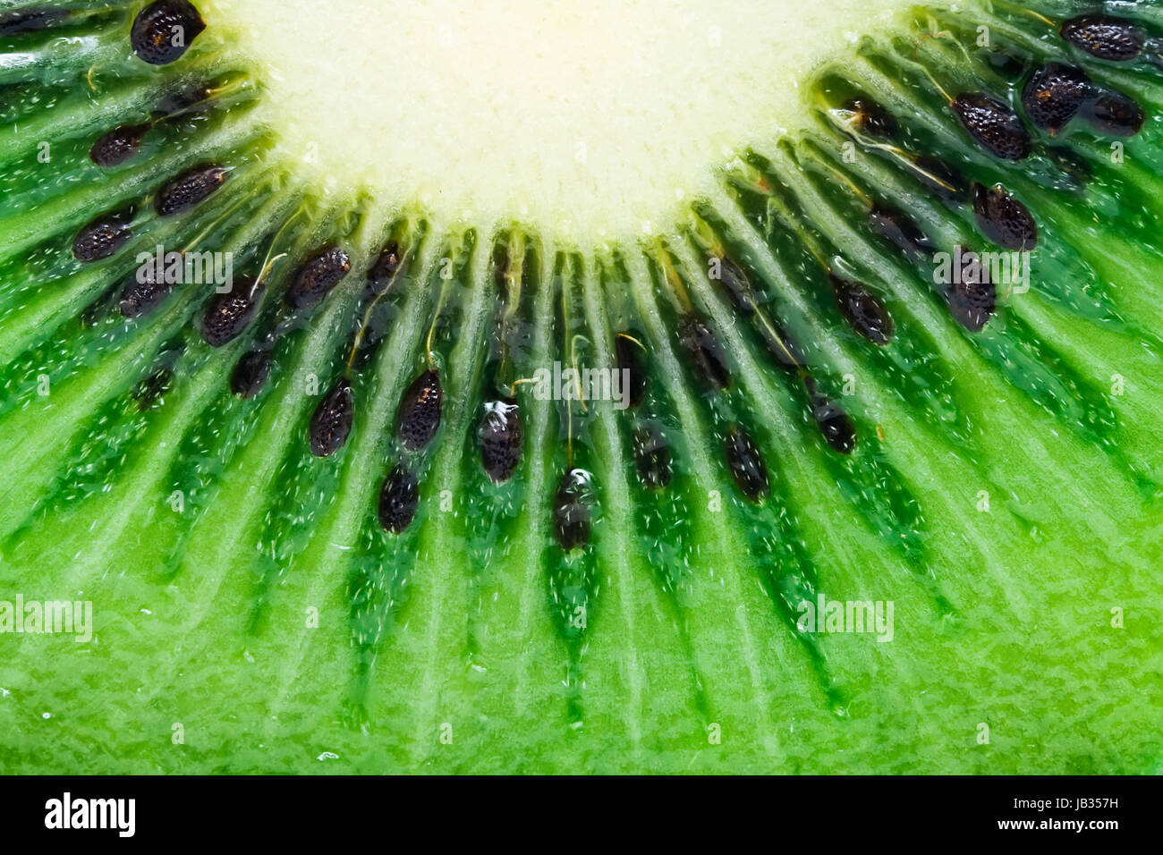 Macro photo of a fresh kiwi Stock Photo - Alamy
